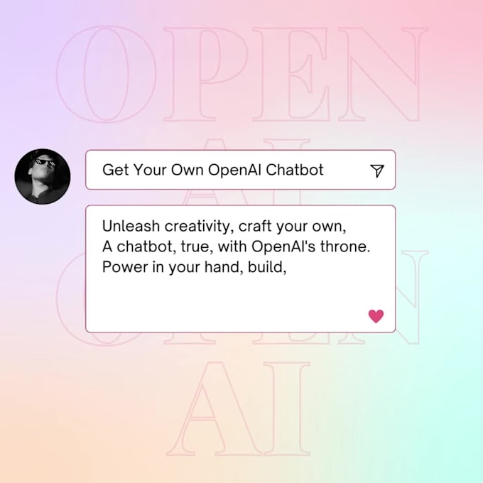 Create an openai chatbot web application by Huzaifakhandev | Fiverr