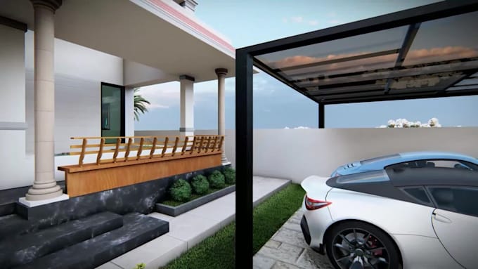 Create 3d architectural renderings and animation in lumion by Sa_ba_ree | Fiverr