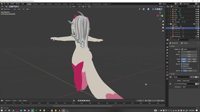 Custom 3d model a badass avatar for vrchat by Chasingsin | Fiverr