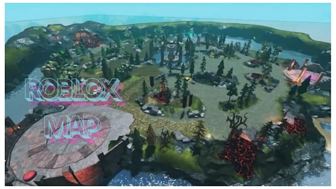 Develop roblox map, fantasy map, game map, dnd map for rpg dnd tabletop campaign by Palmernat ...