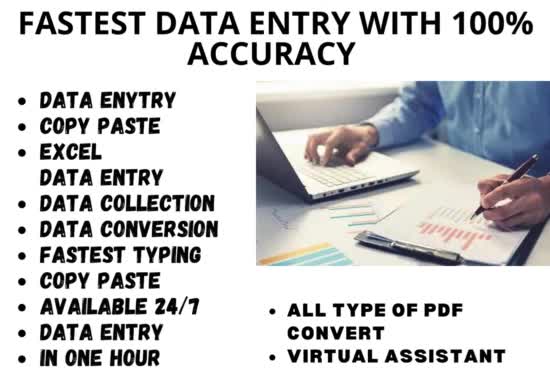 Data Entry With 100 Accuracy Data Cleaning Formatting By Malik6599