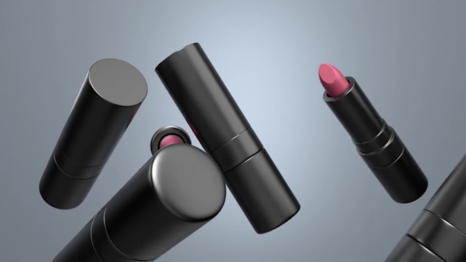 Do cruxie 3d cosmetic animation, 3d lipstick, 3d skincare product ...