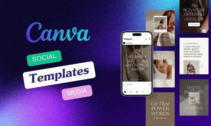 Design high converting social media posts and facebook ads in canva by ...