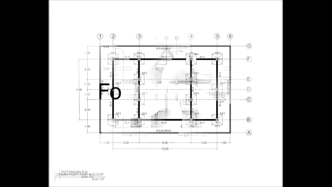 Draw anything in autocad 2d structural plan architectural land scape by ...