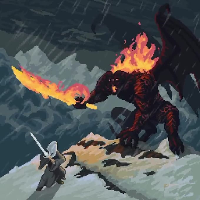 Create top and captivating pixel art characters and animations in high ...