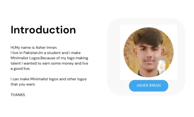 Design a modern unique minimalist logo with elegance by Asherimran | Fiverr