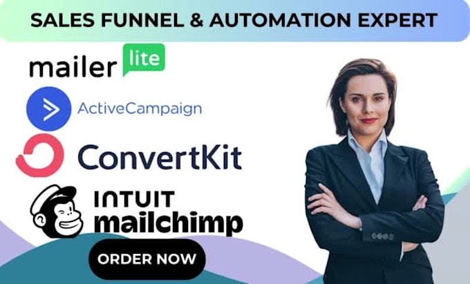 Do activecampaign automation mailchimp convertkit mailerlite virtual assistant by Sandra_cheeks ...