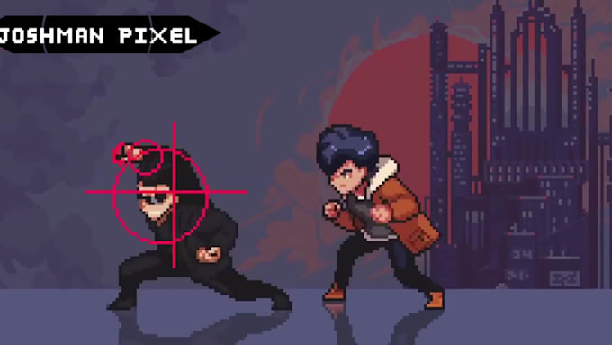 Create pixel art character animation, sprite sheet, minecraft skins ...