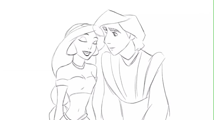 Do 2d traditional character, 2d line art, 2d flipaclip animation, 2d ...