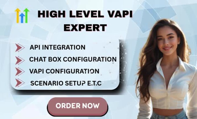 Build gohighlevel vapi ai calling agent retell ai synthflow ghl ivr ai chatbot by Susanj66 | Fiverr