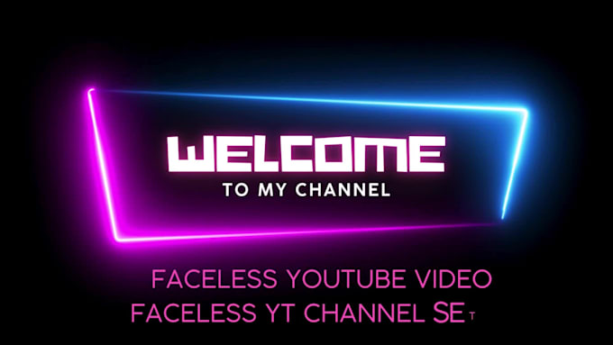 Create faceless youtube video and faceless yt channel setup by ...