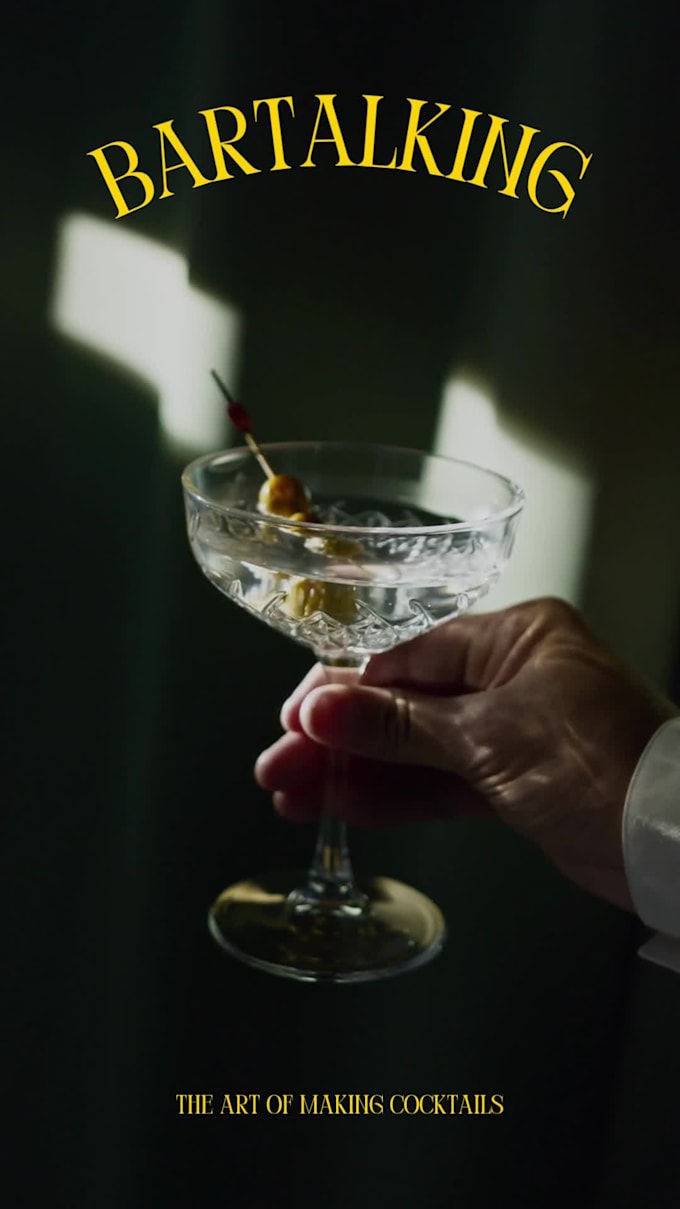 Create a bespoke minimalist cocktail recipes for you by Thebartalking ...