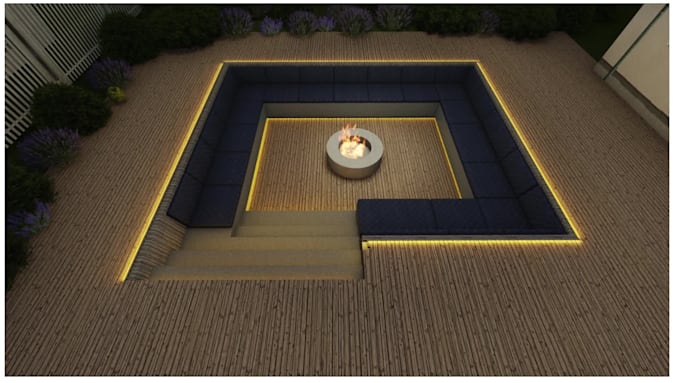 Design your landscape, garden, backyard, patio with 3d renderings by ...