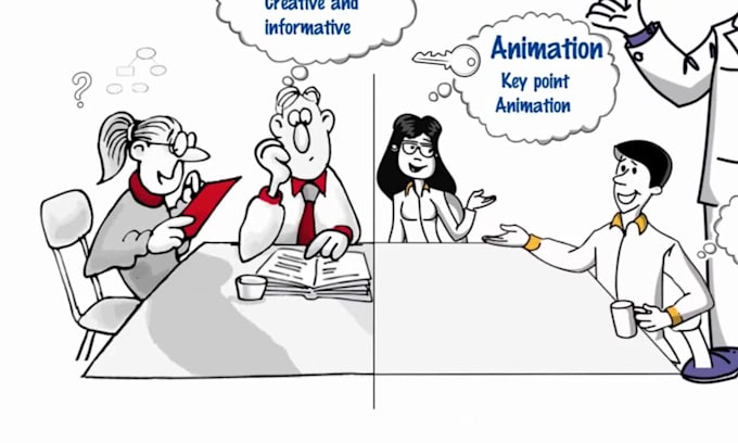 Create custom whiteboard animation explainer video doodle whiteboard ...