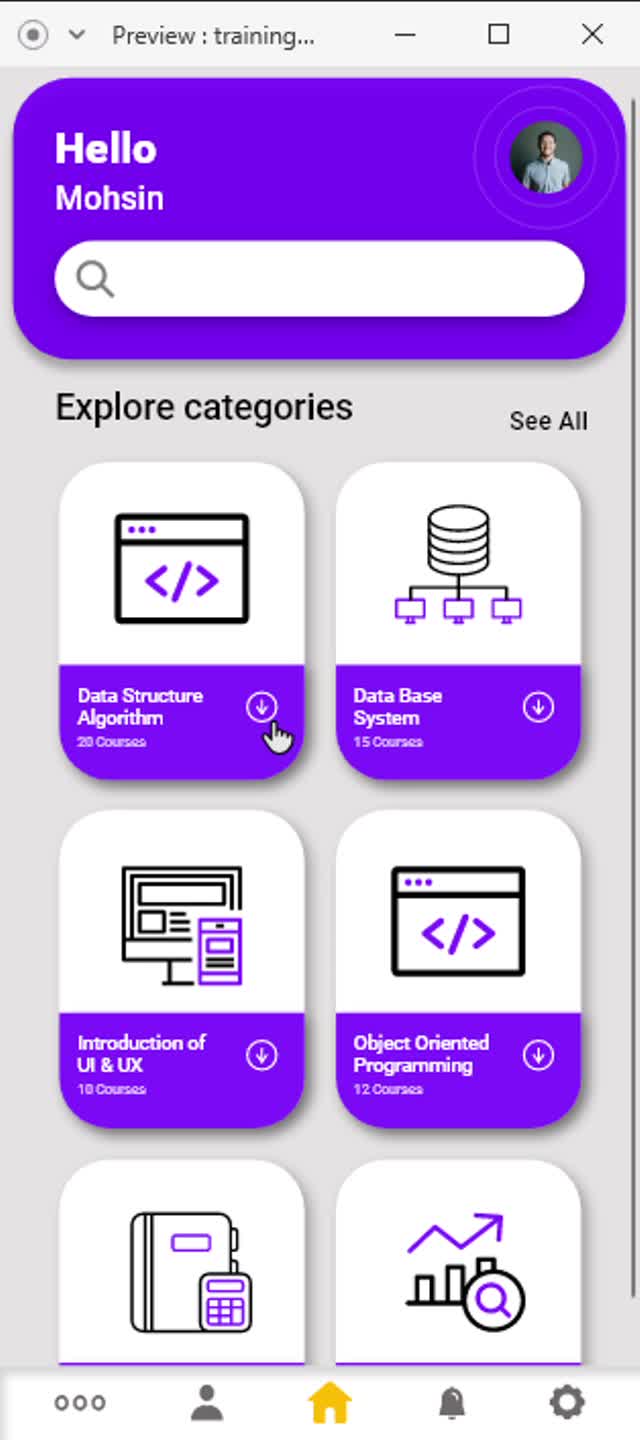 Create app ui design, ui ux mobile app, mobile app ui by Mohxin_bhatti ...