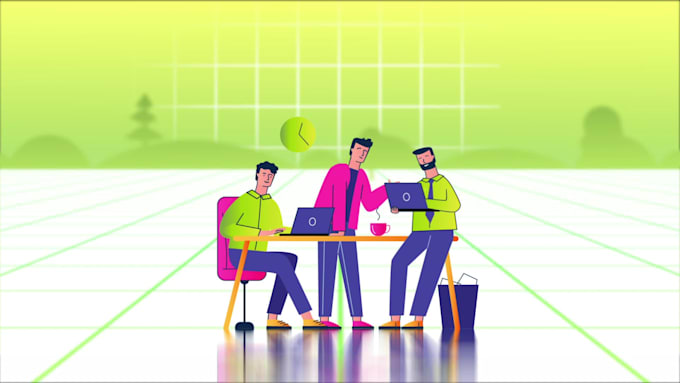 Create motion graphic explainer videos by Ayoubbrini941 | Fiverr