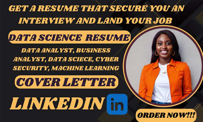Write data science, data analytics, machine learning, software engineer resume by Adeymolar | Fiverr