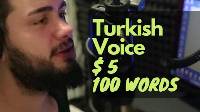 Record a turkish male voice over by Turkishvoices | Fiverr