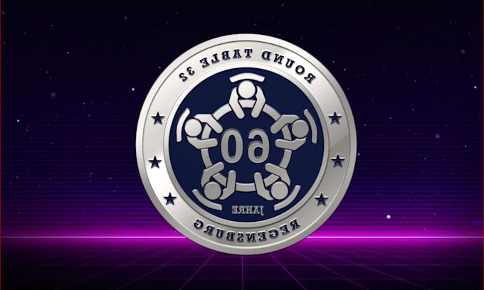 Create 3d nft command challenge coin animation 360 design by ...