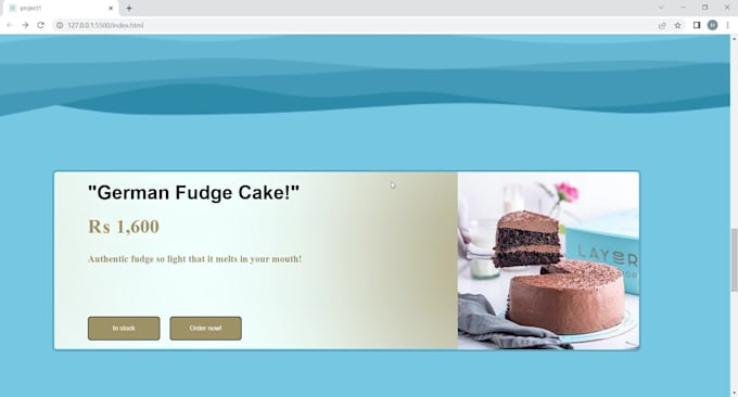 Create front end using ui designing and html css development by ...