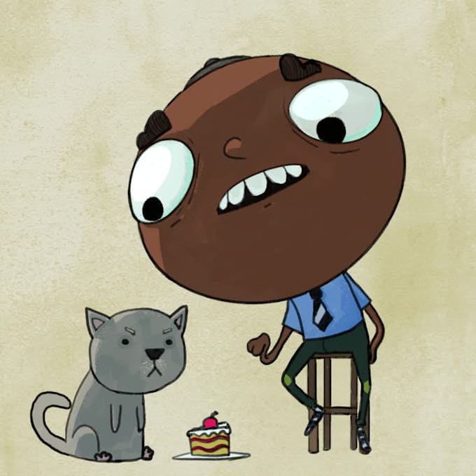 Create a frame by frame character animation by Alexnelsonart | Fiverr