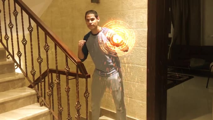 Create doctor strange shield effect by Ahmeddbeshrr | Fiverr