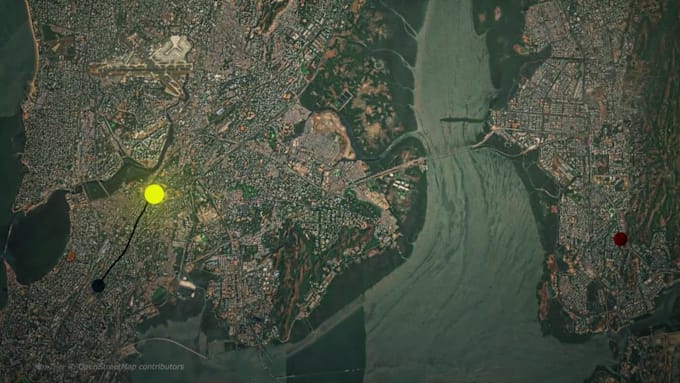 Create route map animation in after effect geolayer3 by Nadeemkhattak3 ...