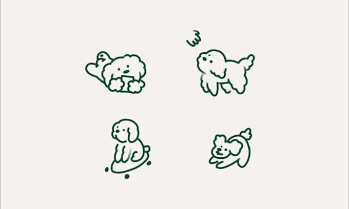 Draw and animate witty characters for your brand by Sanyah_design | Fiverr