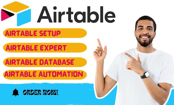 Airtable, airtable database, airtable automation, airtable interface airtable ai by Mercy_lom ...