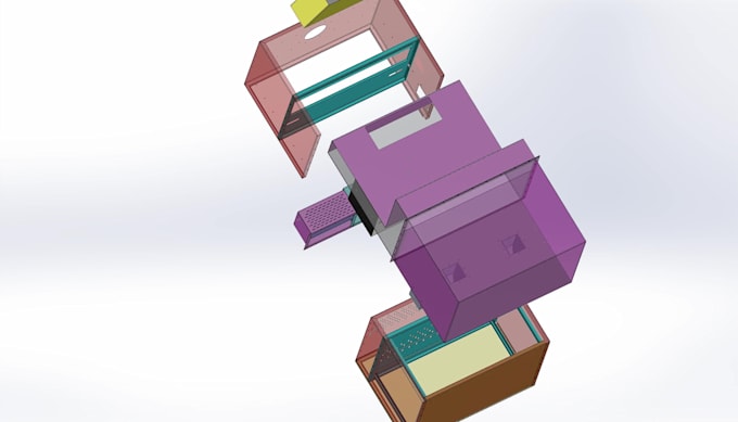 Product design,eng drawings stp,obj,step, stl fidesign 3dcad sheet metal model by Omarzaghlou1 ...