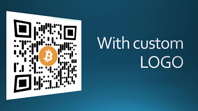 Design custom qr codes to request bitcoin payment by Victoryjeff | Fiverr