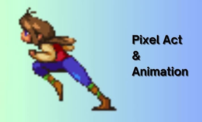 Crea animaciones y hojas de sprites 2d en pixel act para ti.