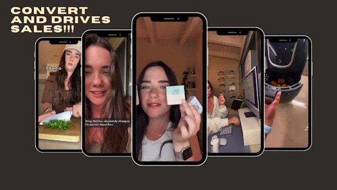 Create ugc tiktoks, reels, shorts, user generated content by Peytonxmedia | Fiverr