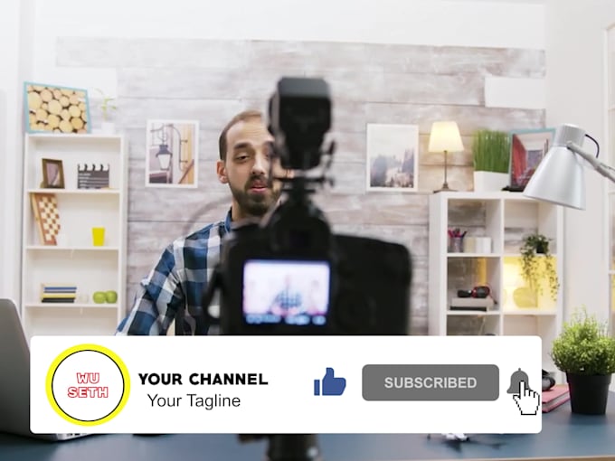 Create an amazing and simple subscribe animation by Faheed249 | Fiverr