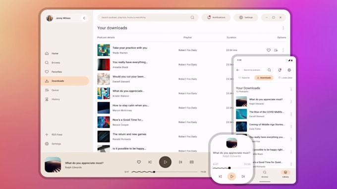 Design and develop a web and mobile app for your business by Batin_studio | Fiverr