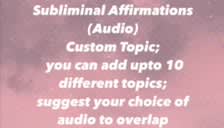 Create a custom subliminal audio for you by Mayahere | Fiverr