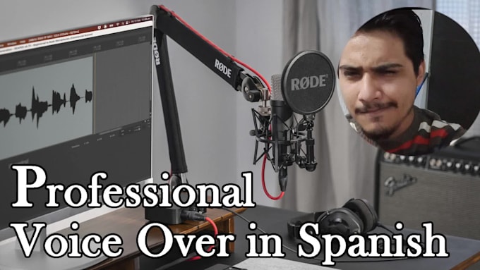 Record professional male voice over in spanish by Adan_avila | Fiverr