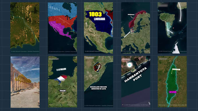 Create map explainer videos like vox using geolayers3 by Faizi2228 | Fiverr