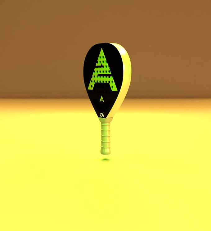 Make 3d paddle racket with 3d animation just for you by Designer6438 ...