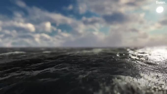 Do water simulation, houdini ocean simulation, fire explosion vfx ...