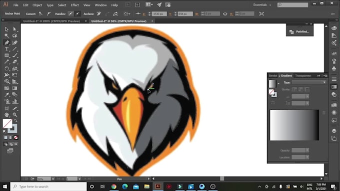 Convert logo into vector in high resolution ai eps svg in 1 hrs by ...