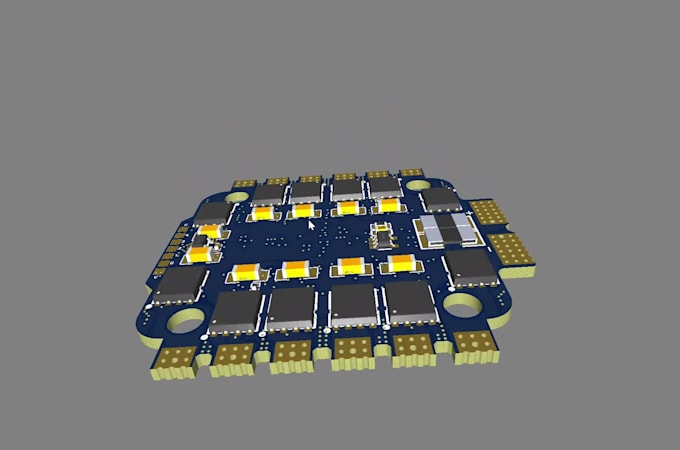 Design custom esc electronic speed controller pcb for fpv and other drone by Arnavachakrabor ...