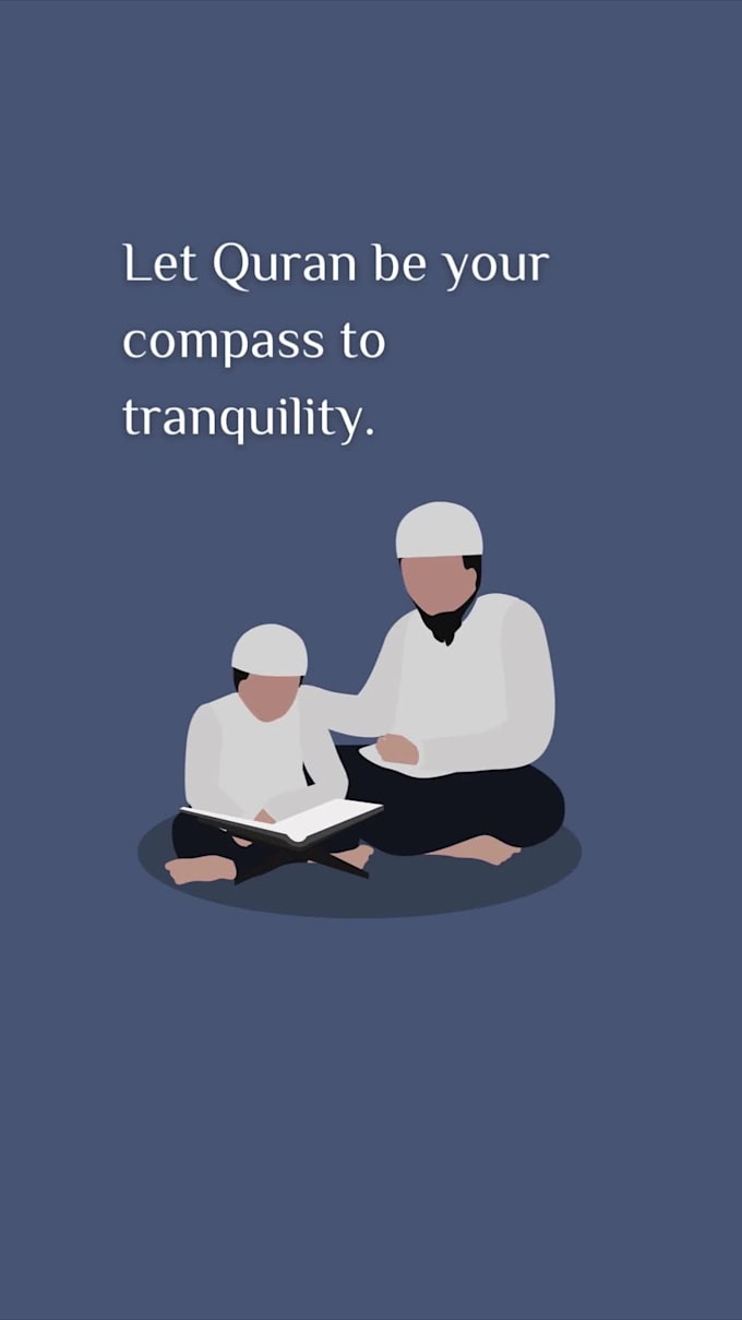 Create engaging islamic reels for social media using canva by Rabiairam09 | Fiverr