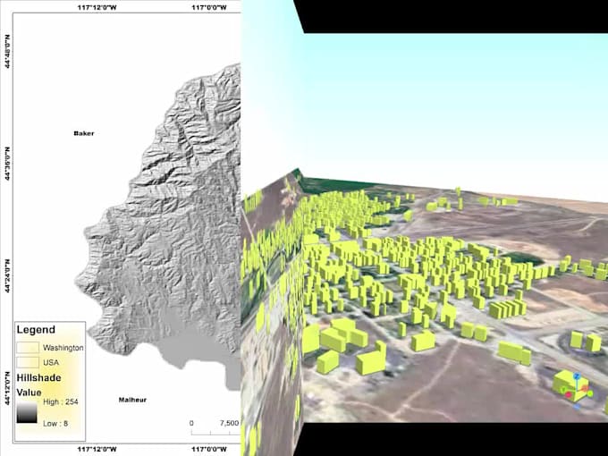 Create professional maps and perform any gis analysis by Geospatial1 ...
