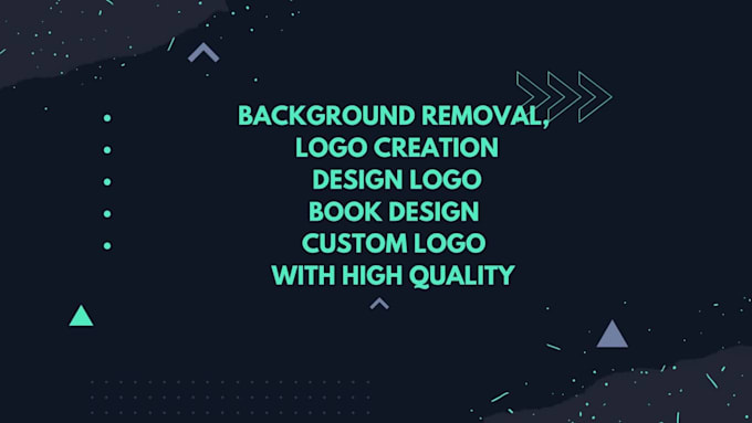 Custom design logo,image editing and removal backround by Med7pop | Fiverr