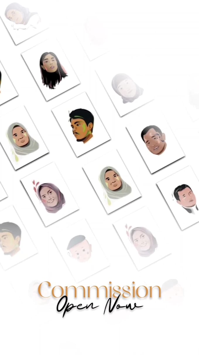 Turn your face into unique avatar by Syahputralam | Fiverr