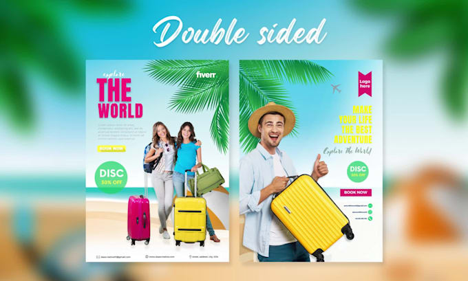 Create a beautiful flyer design for you in high quality by Danyns | Fiverr