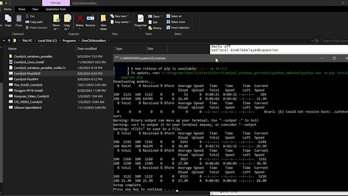 Create a one click windows installer for your comfyui image generation ...