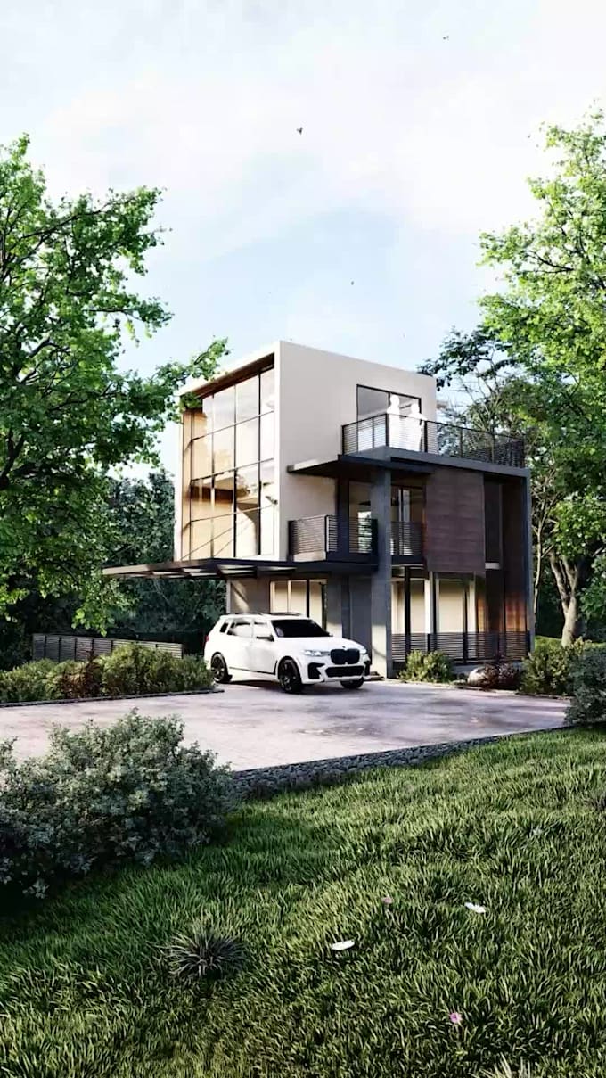 Create realistic 3d architectural render animation in lumion by Diyor_3d | Fiverr