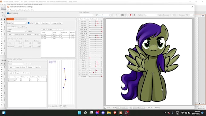 Do live 2d model with rigging i am really good at 2d modeling by Hailey ...
